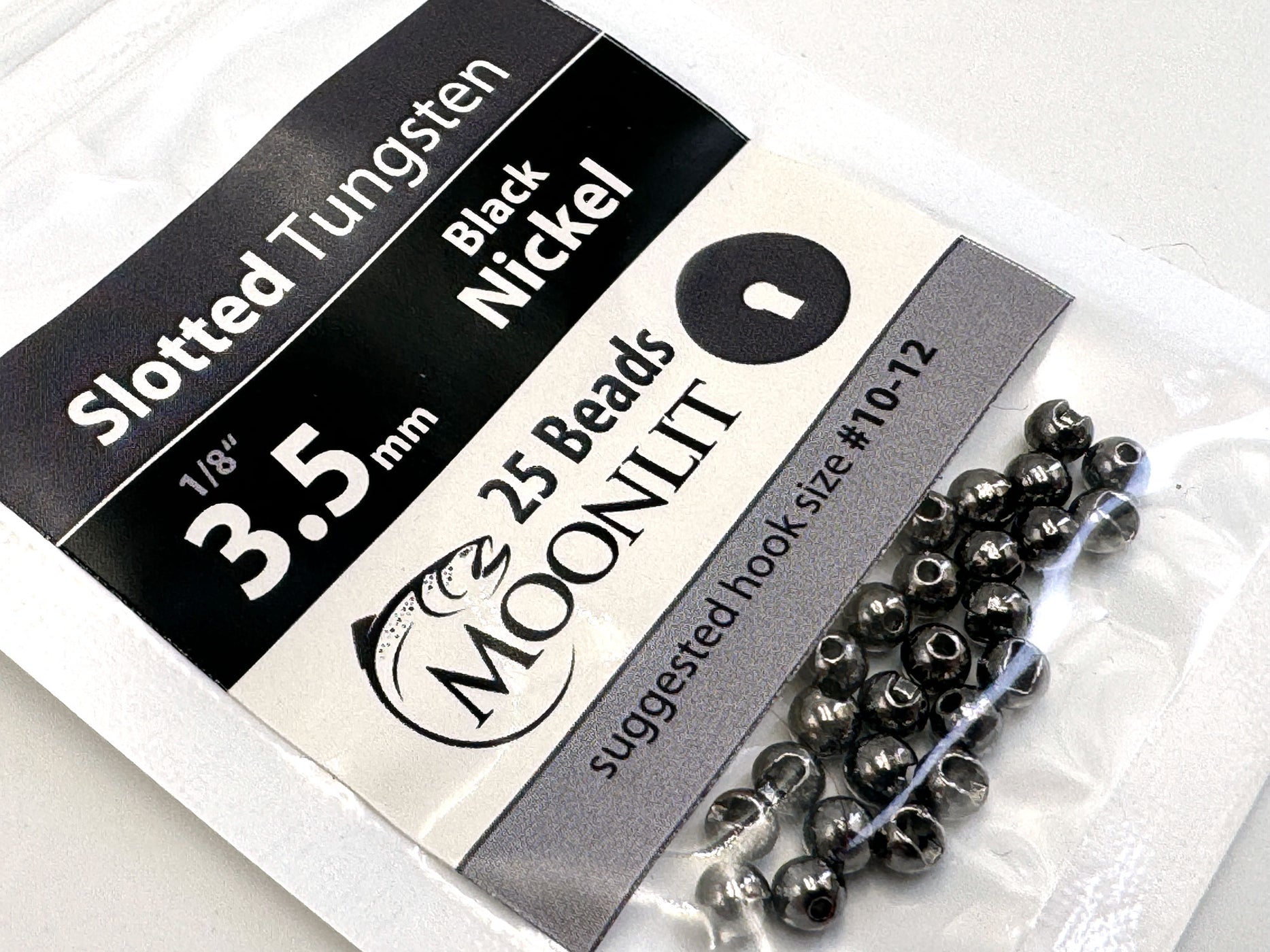 Slotted Tungsten Beads | Moonlit Fly Fishing