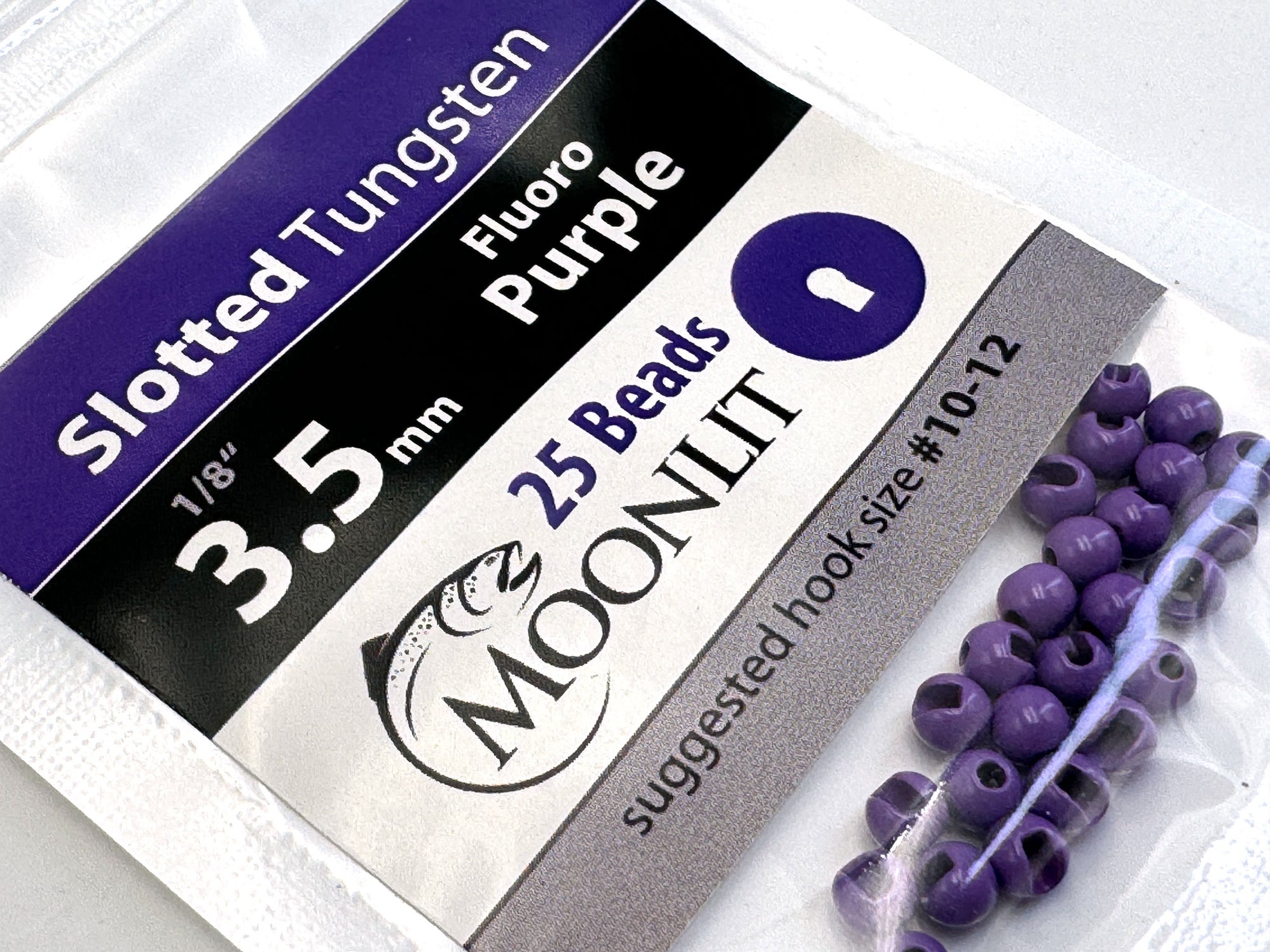 Slotted Tungsten Beads | Moonlit Fly Fishing