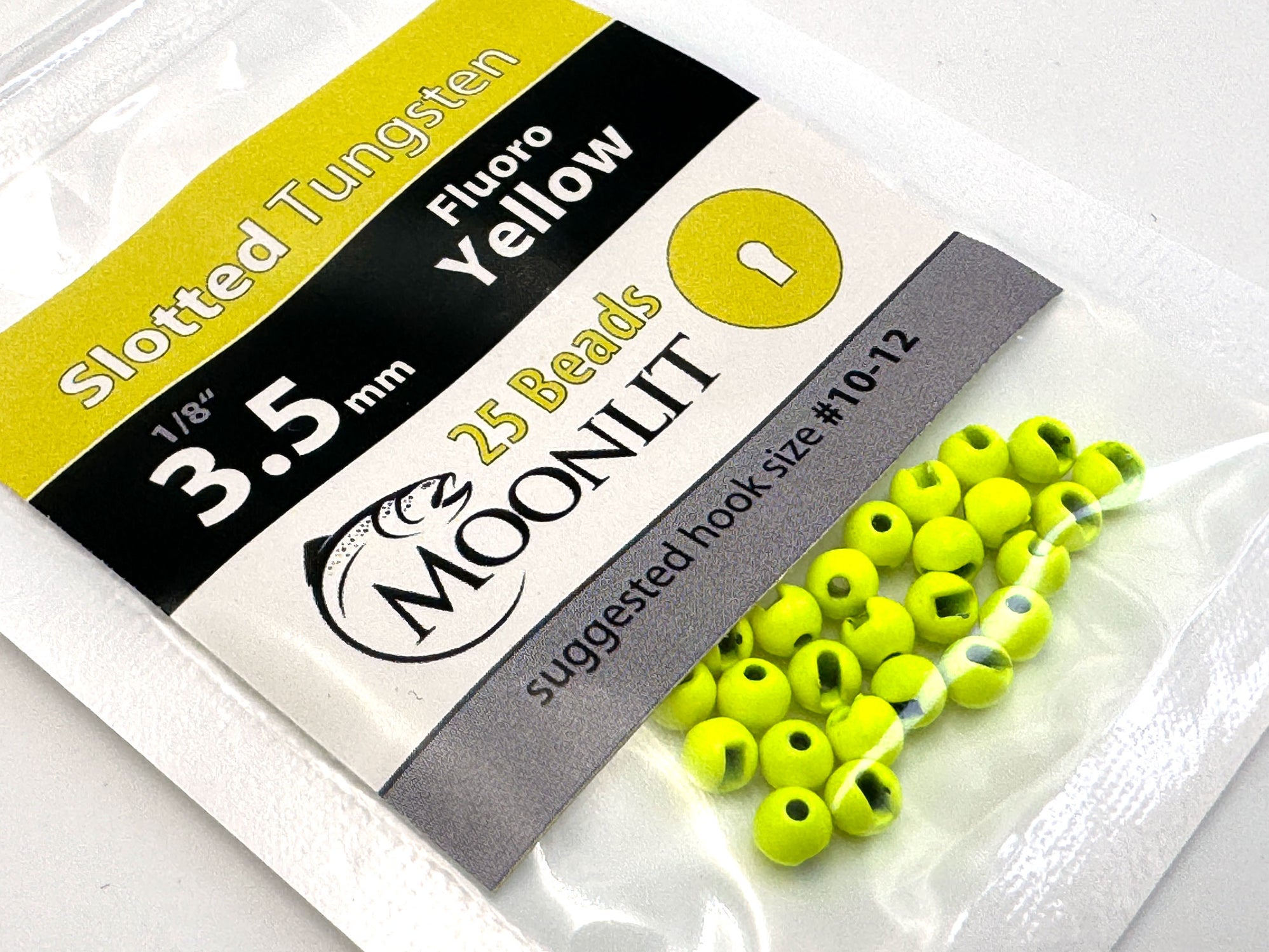 Slotted Tungsten Beads | Moonlit Fly Fishing