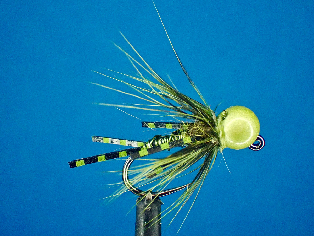 Rubber Leg Copper John Green Drake Soft Hackle Nymph Fly Tying Kit ...