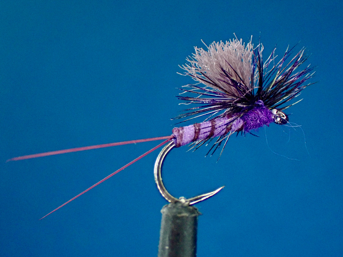Unleash the Purple Haze: Tie the Ultimate Dry Fly with the AeroFoam Gu ...