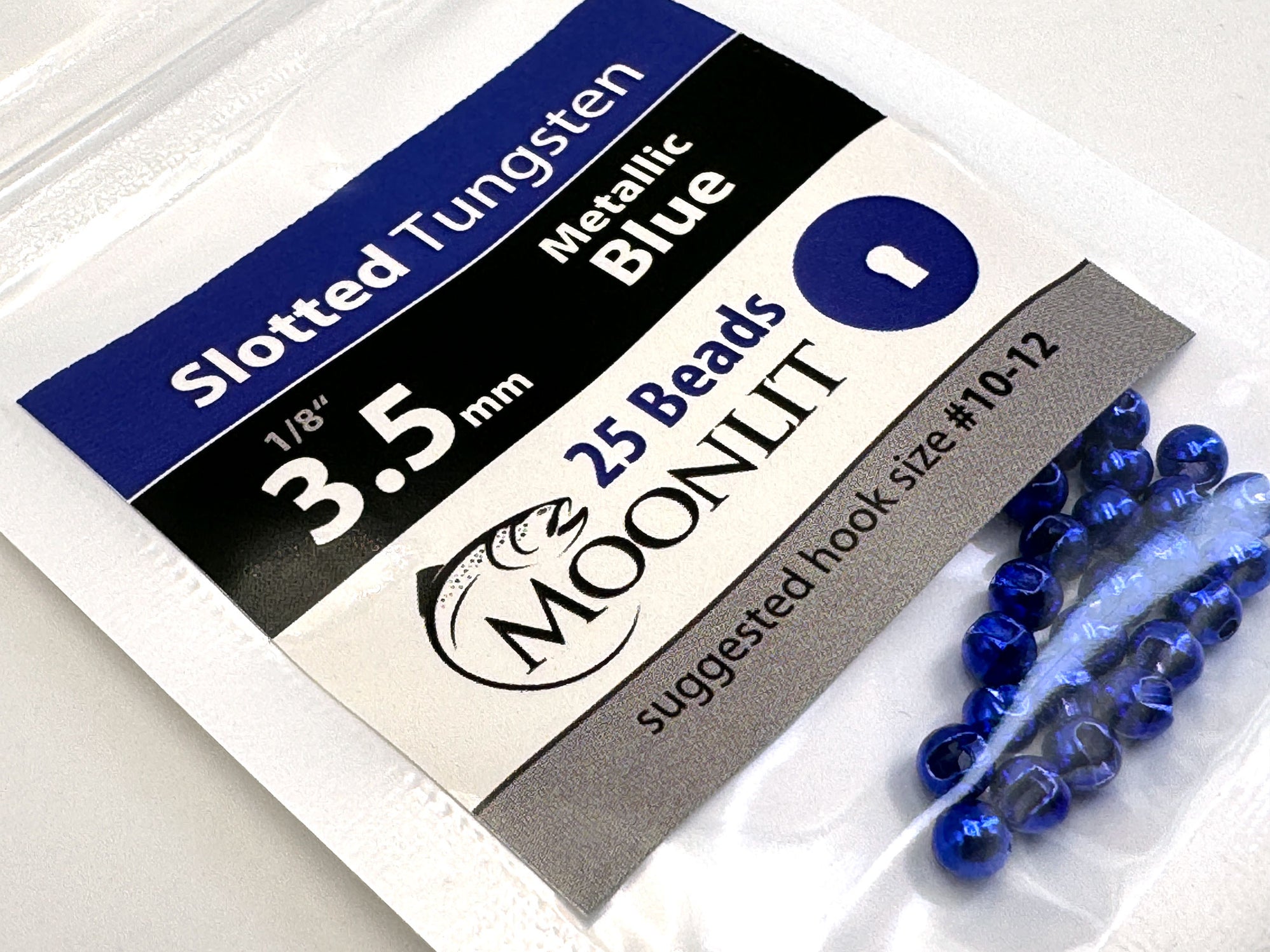 Slotted Tungsten Beads | Moonlit Fly Fishing