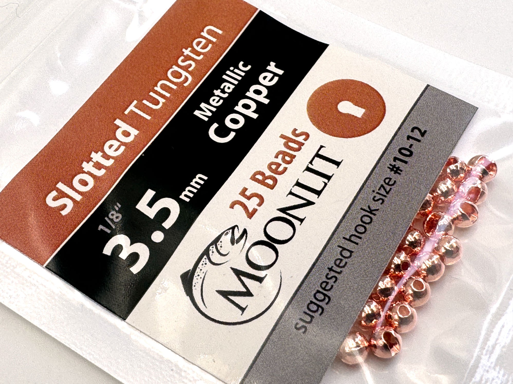 Slotted Tungsten Beads | Moonlit Fly Fishing