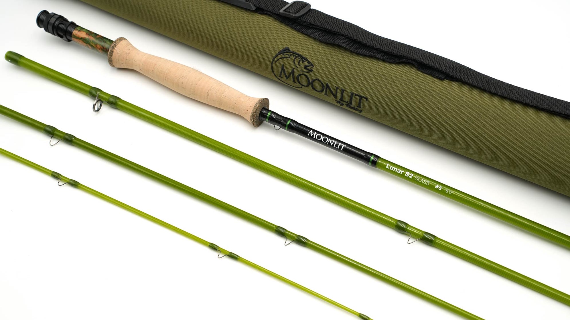 Moonlit Lunar S2-GLASS Fiberglass Fly Rod | Moonlit Fly Fishing