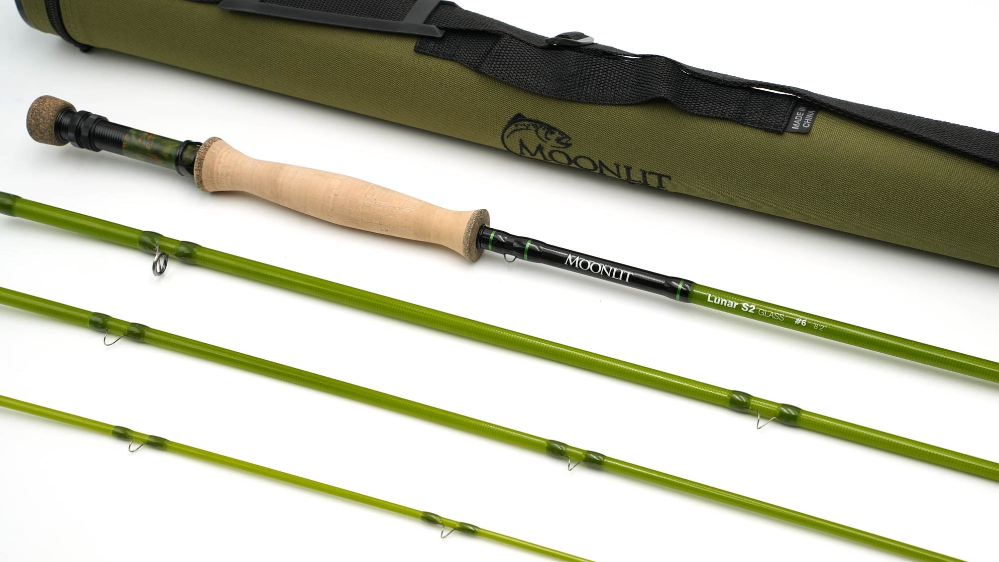 Moonlit Lunar S2-GLASS Fiberglass Fly Rod | Moonlit Fly Fishing