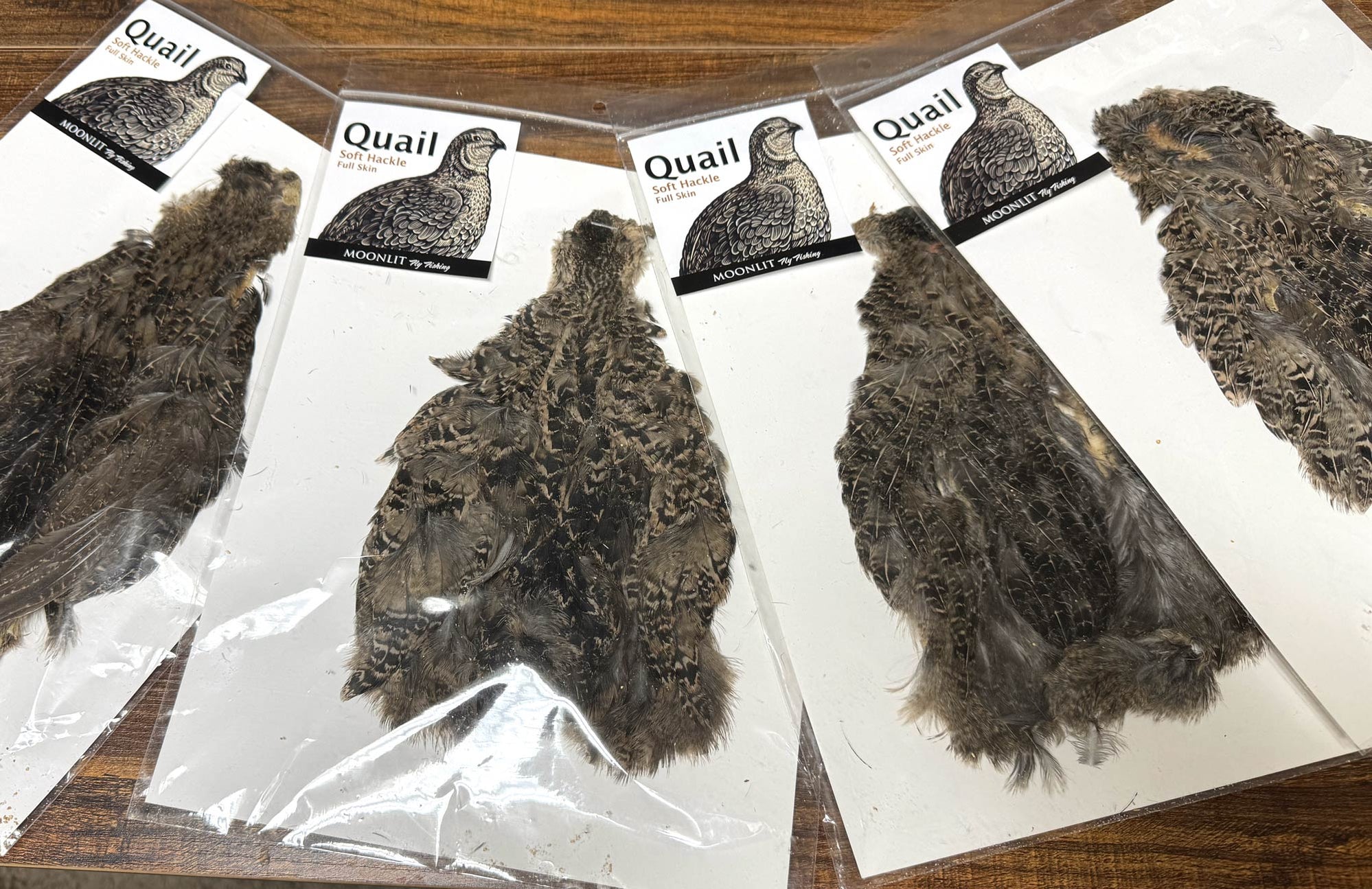 Moonlit Quail Feathers Patches (full skin) — Moonlit Fly Fishing