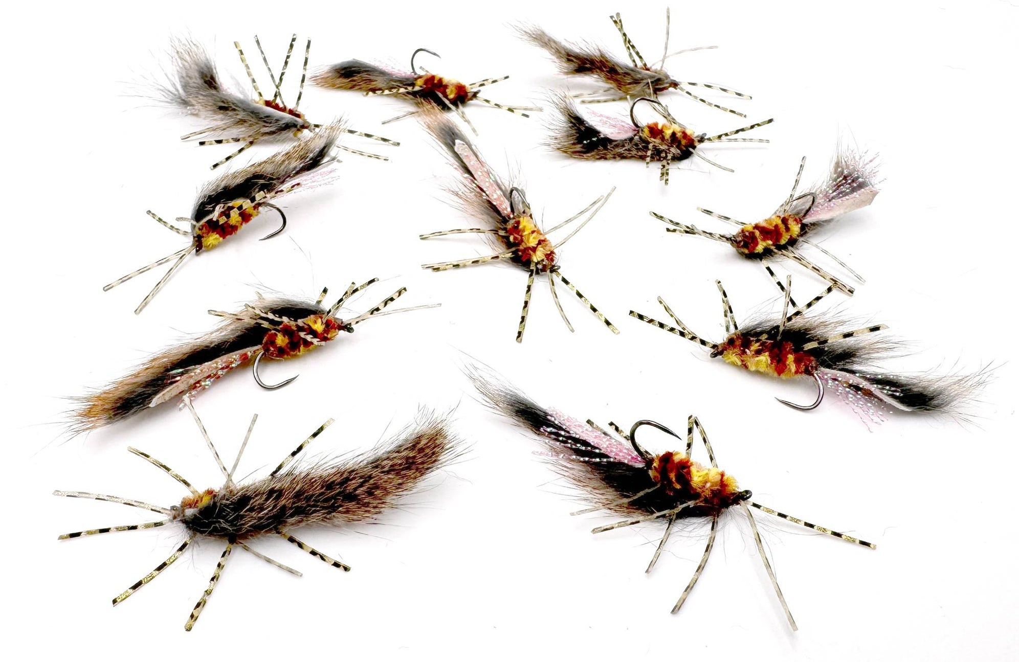 Small Zirdle Bug Flies Barbless (6 flies) — Moonlit Fly Fishing