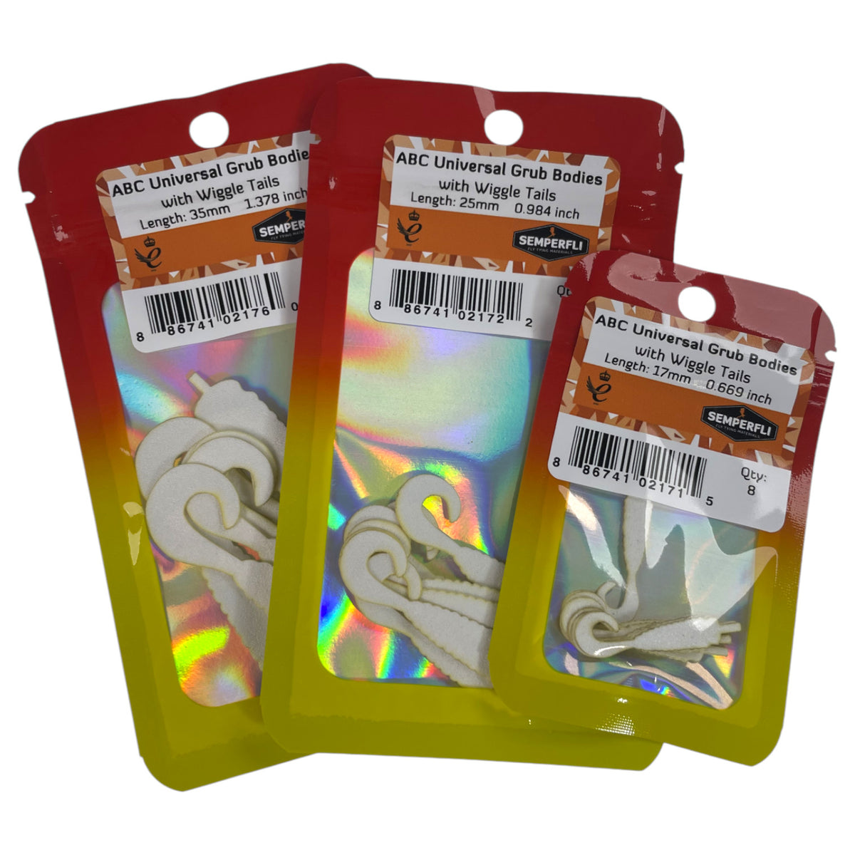 ABC Universal Grub Bodies — Moonlit Fly Fishing